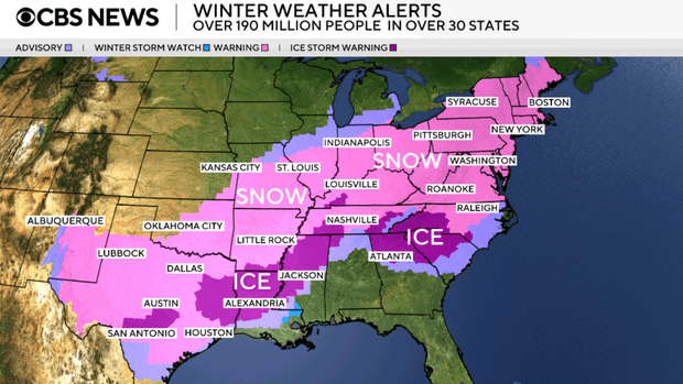Winter Storm Predictions: Latest Forecast Maps Reveal Upcoming Weather ...